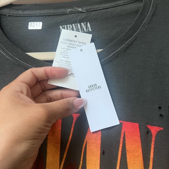 Urban Outfitters | Tops | Nirvana Unplugged Tee Oversize Os | Poshmark